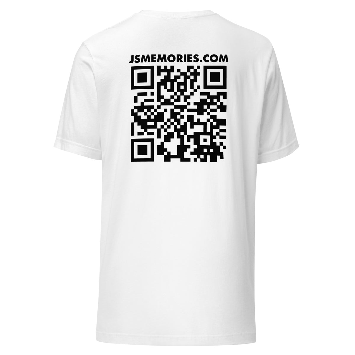 Jersey Shore Memories QR Code Back - Unisex t-shirt – Jersey Shore Memories